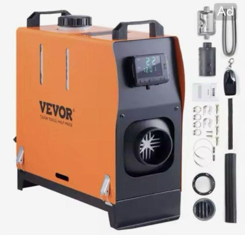 8kW Vevor webasto / kero / diiselpuhur (erinevad) - SOOV.ee