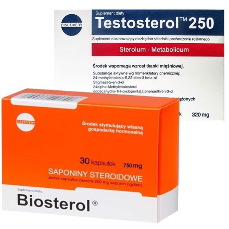 TESTOSTEROL 250-30 kap +BIOSTEROL - 30 kap - Soov.ee