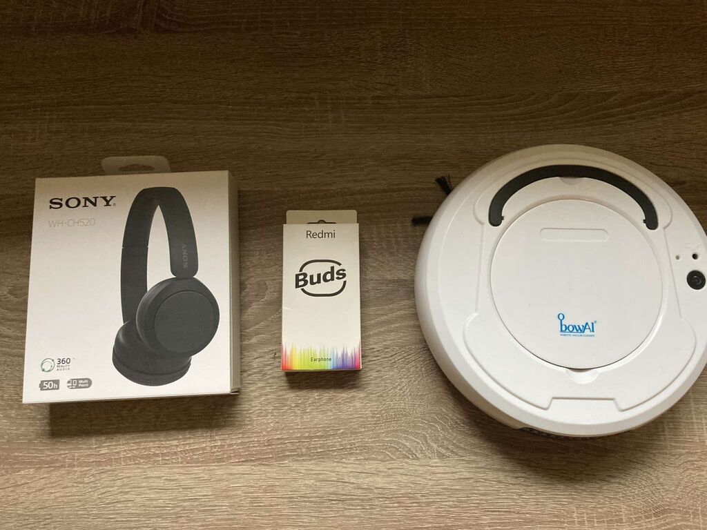 Juhtmevabad klapid sony/redmi ja robottolmuimeja - Soov.ee