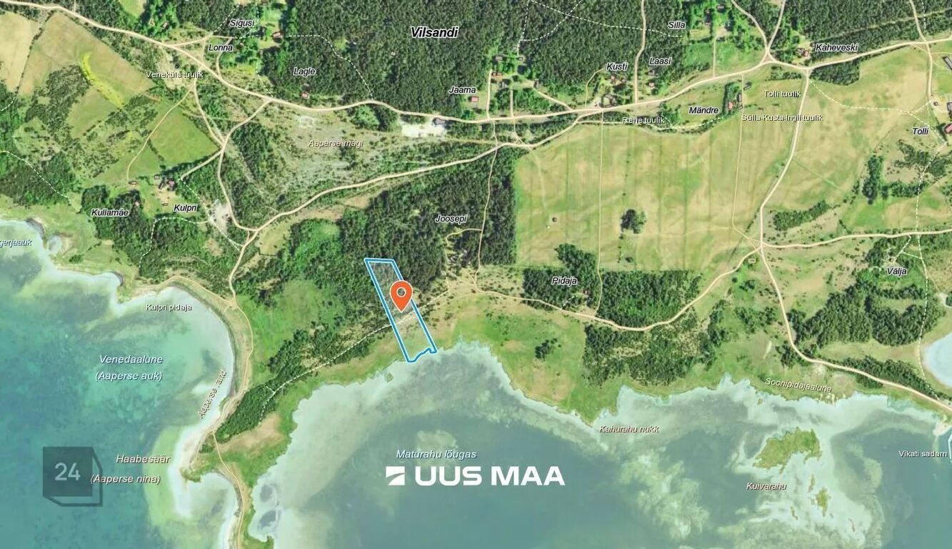 Mereäärne kinnistu päikselisel Vilsandi saarel - SOOV.ee