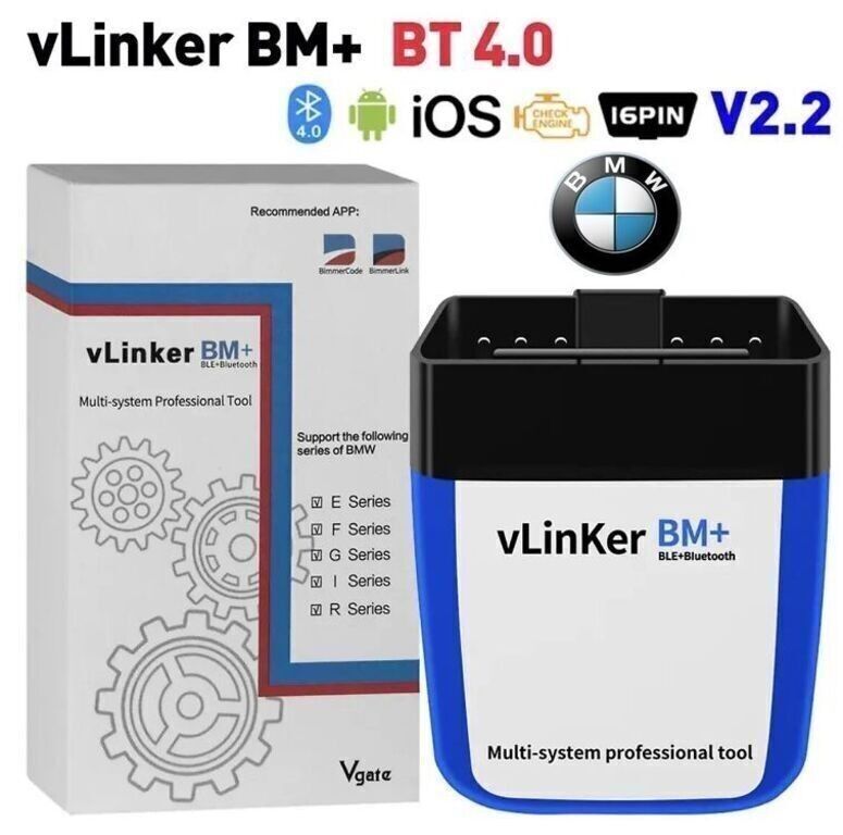 BMW diagnostikaseade VLinker BM+BT, Android ja IOS - Soov.ee