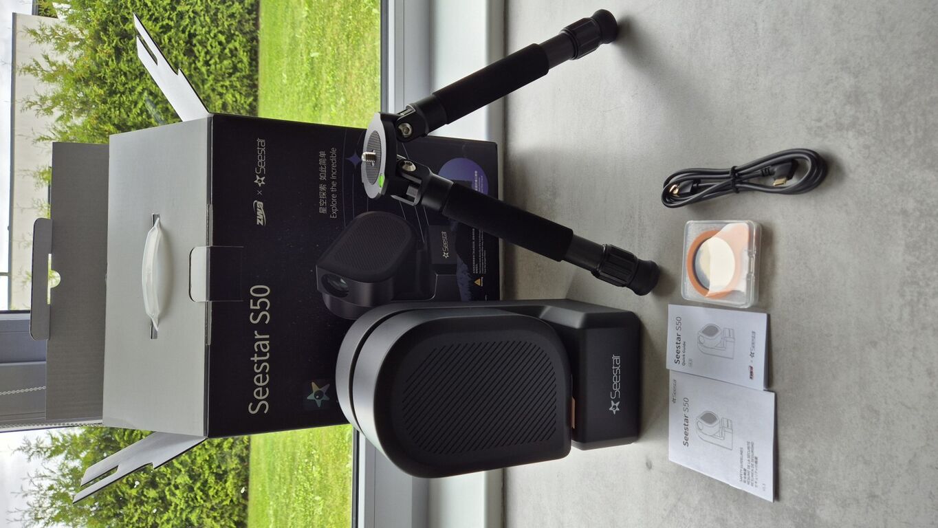 Nutikas Teleskoop (smart telescope) Seestar S50 (Z - SOOV.ee