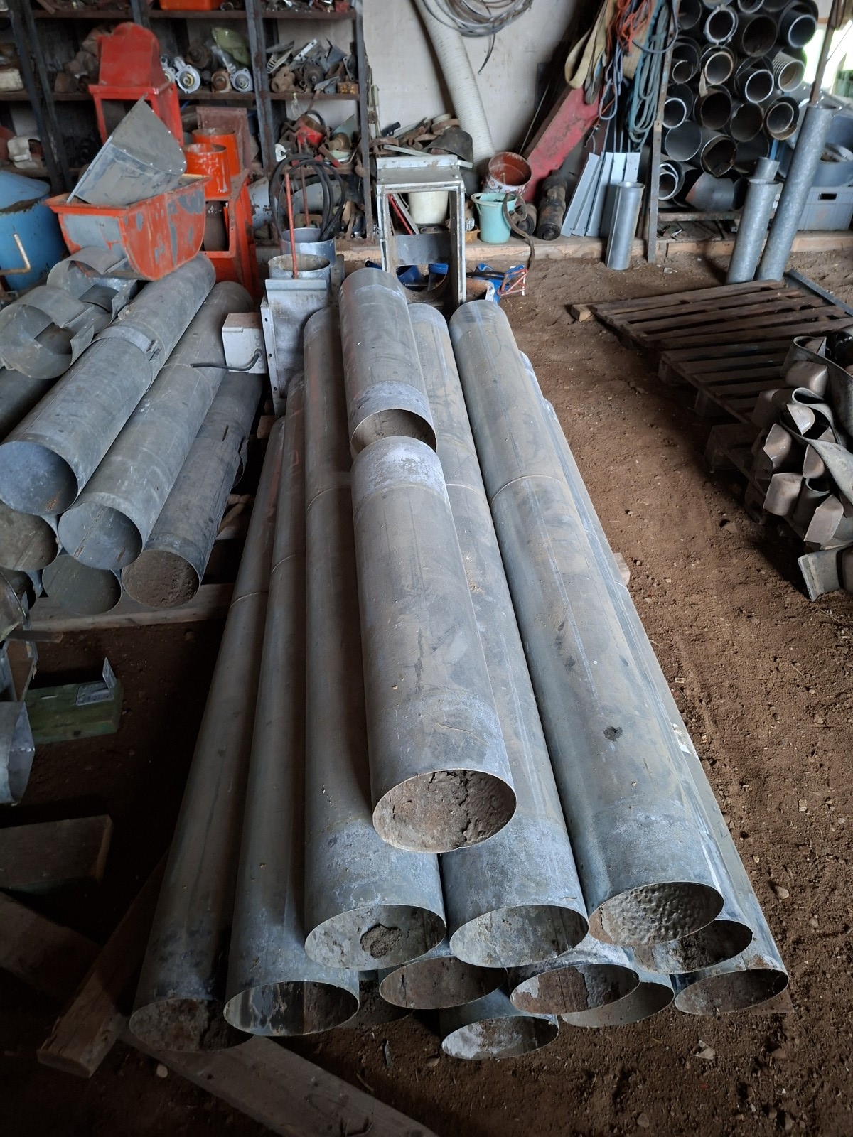 Mepu 50t/h elevaatori 14m torud - SOOV.ee