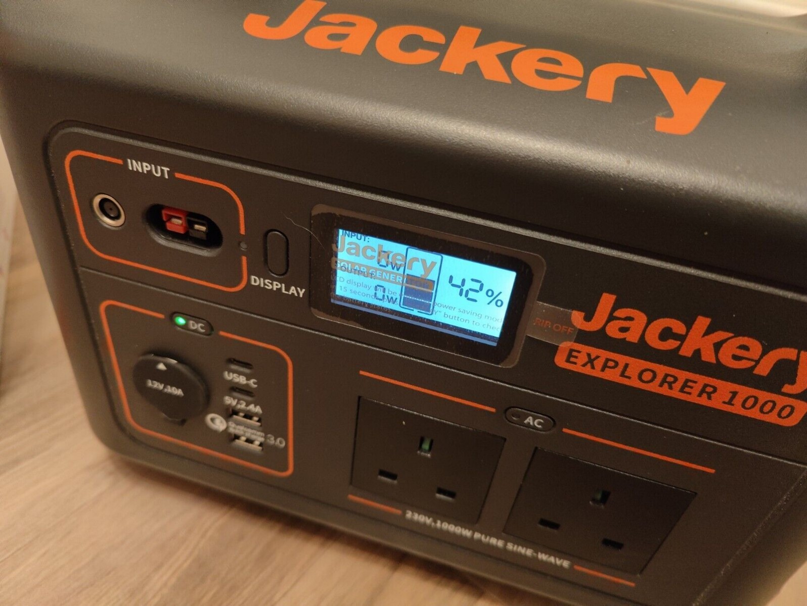 Jackery Explorer 1000 Portable Power Station 1000W - Soov.ee