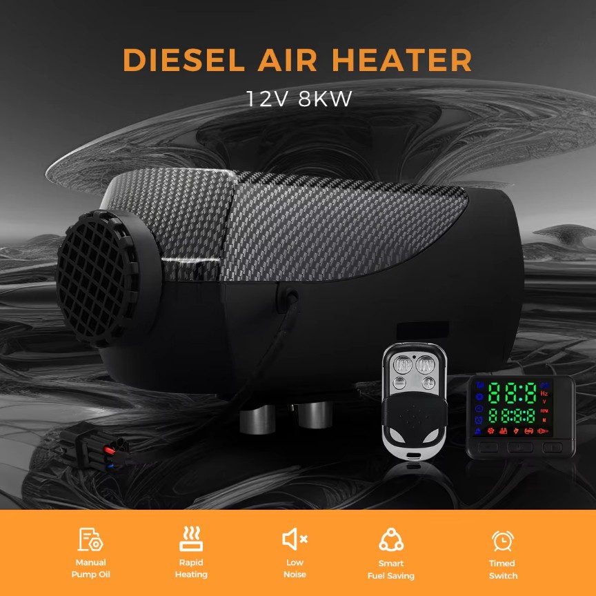 DIISELPUHUR 8kW 12V + pult, SOODNE! - SOOV.ee