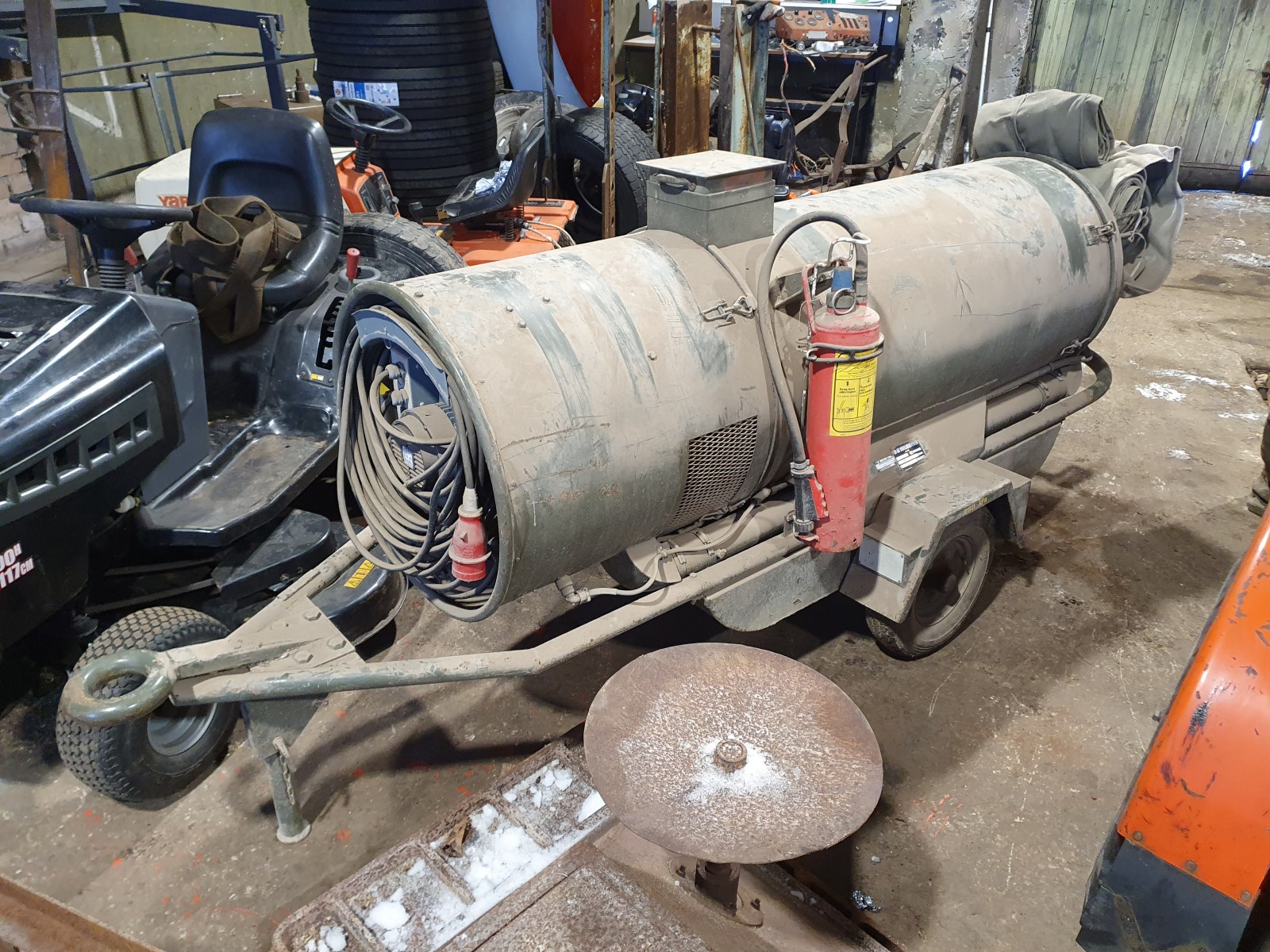 Rootsi armee diiselpuhur 60kw - SOOV.ee