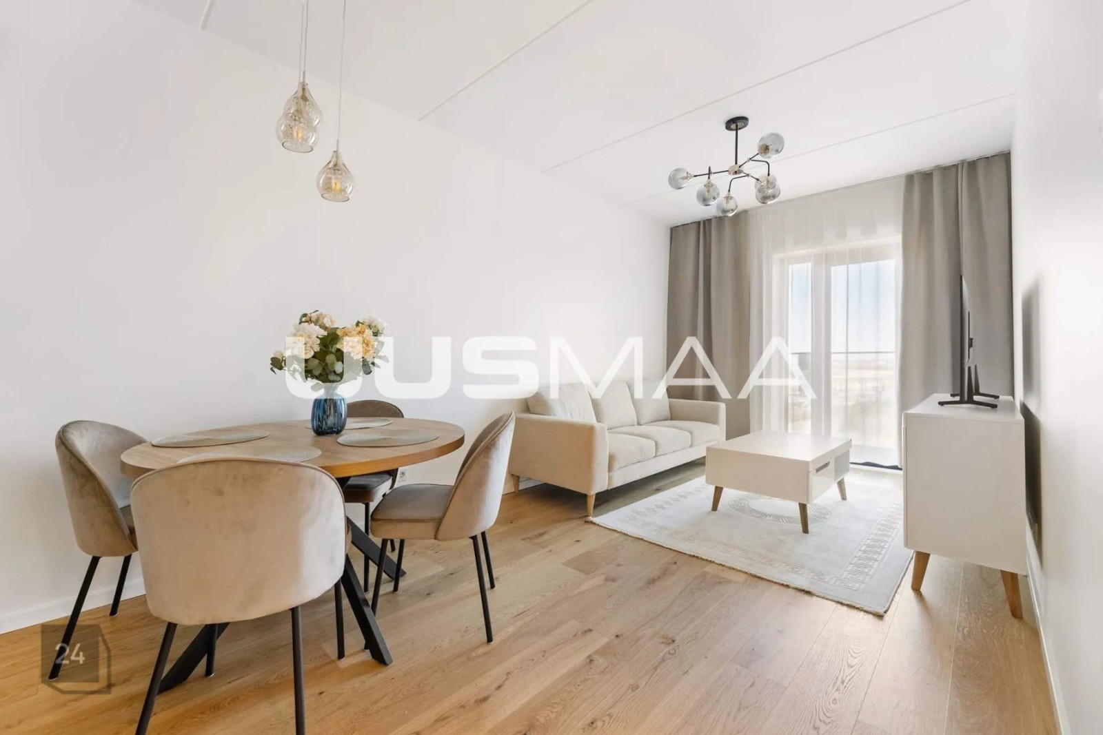 Ilus 2-toaline korter merevaatega Rocca Tower arenduses! - SOOV.ee